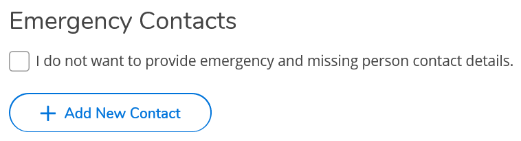 How do I enter, update, or confirm my emergency contact information in ...