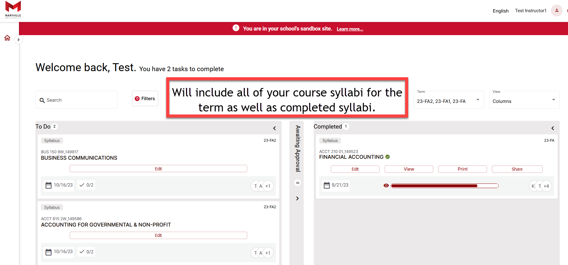 How Do Faculty Edit and Publish Syllabi in Simple Syllabus