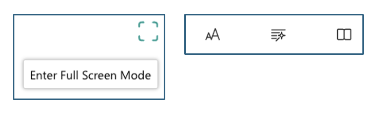 Using Immersive Reader on Canvas Pages