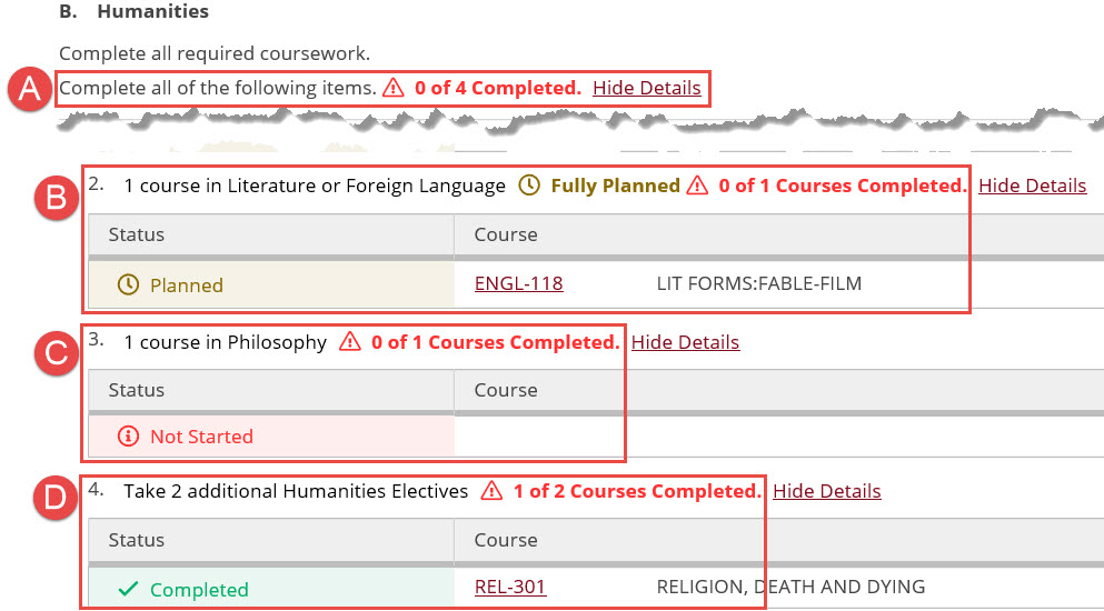How can I determine when I will complete my degree program?